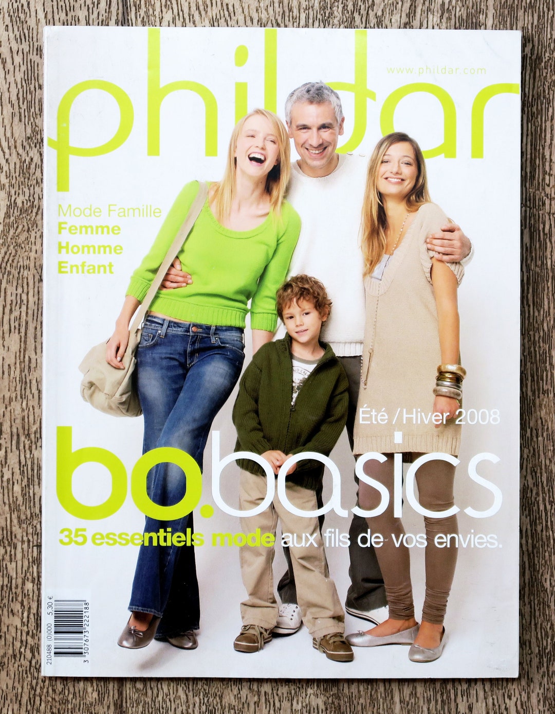 Phildar Magazine 488 / Summer-winter 2008, Knitting Catalog, Phildar ...