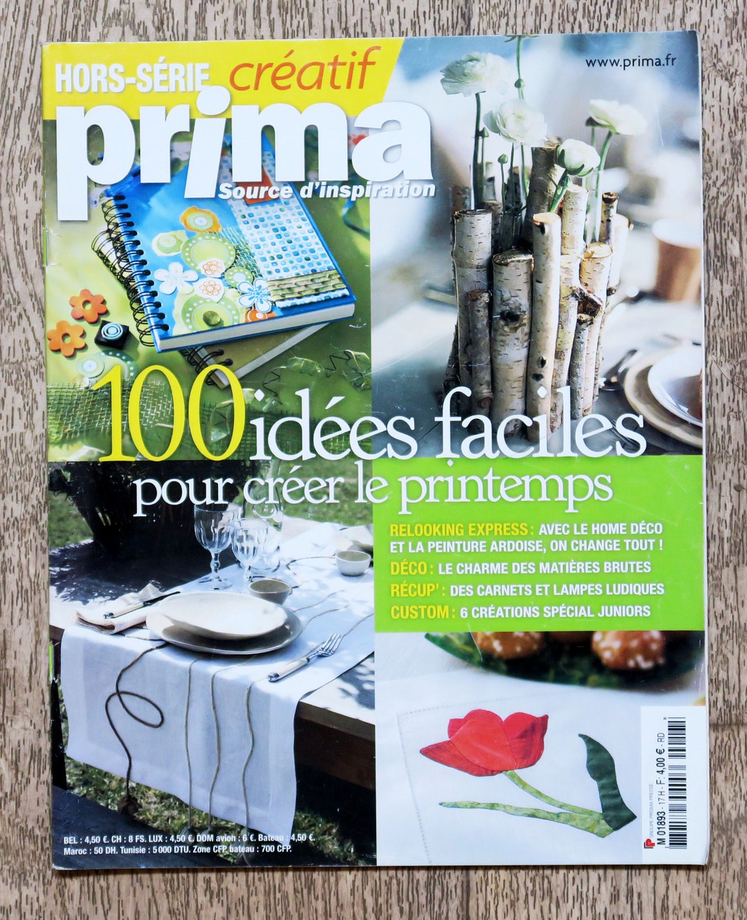Prima Creative HS Magazine / 100 Easy Ideas to Create Spring, Sewing ...