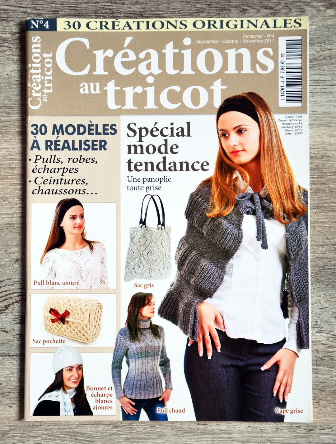 Magazine Knitted Creations 4 / 30 Knitting Models, Knitting Magazine ...