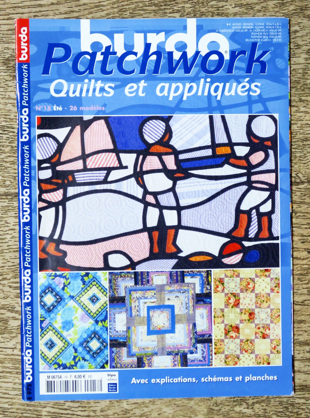 Burda Patchwork Magazine 18 / Summer, Patchwork Magazine, Patchwork ...