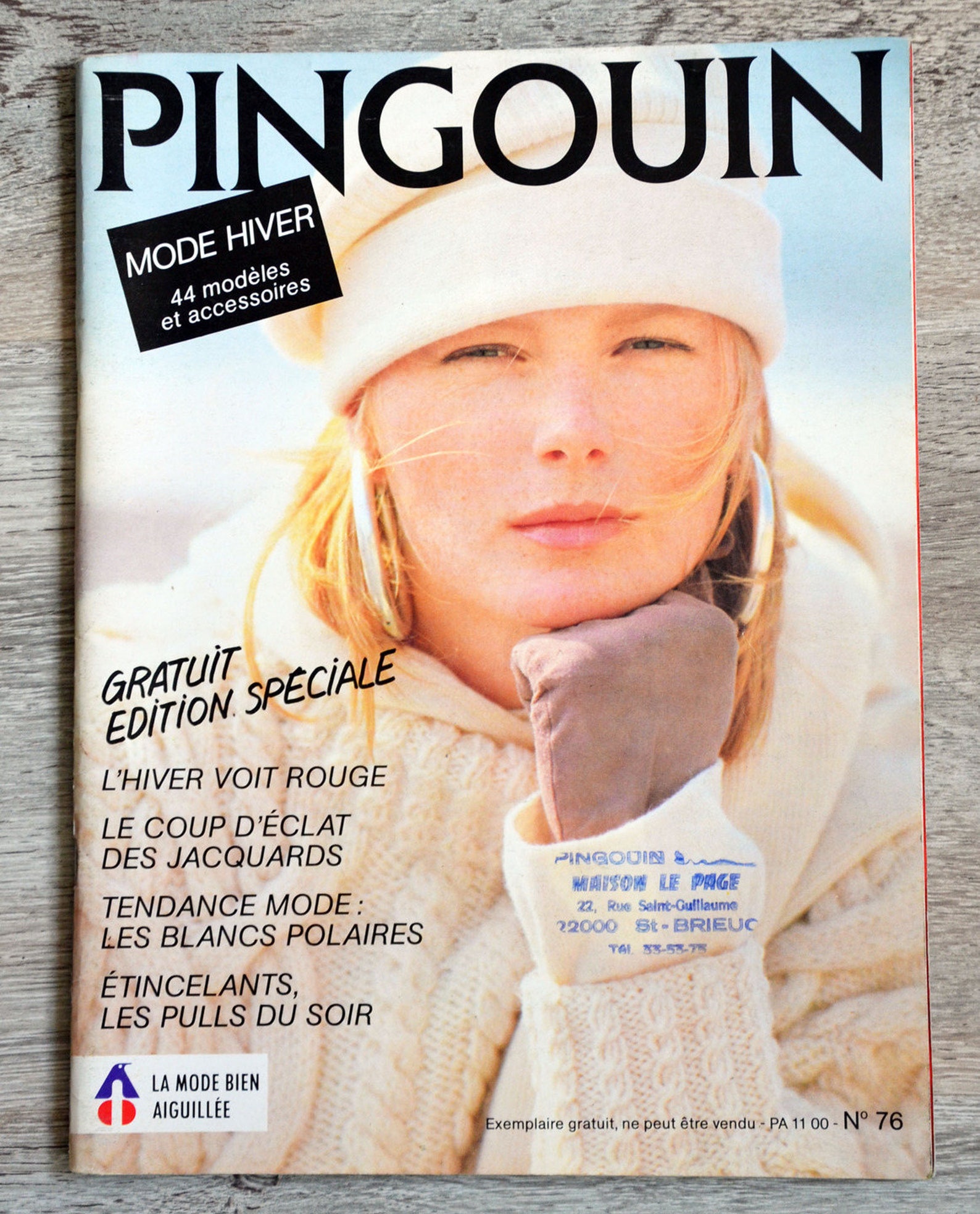 Magazine Penguin 76 / Winter Fashion, Knitting Magazine, Knitting ...