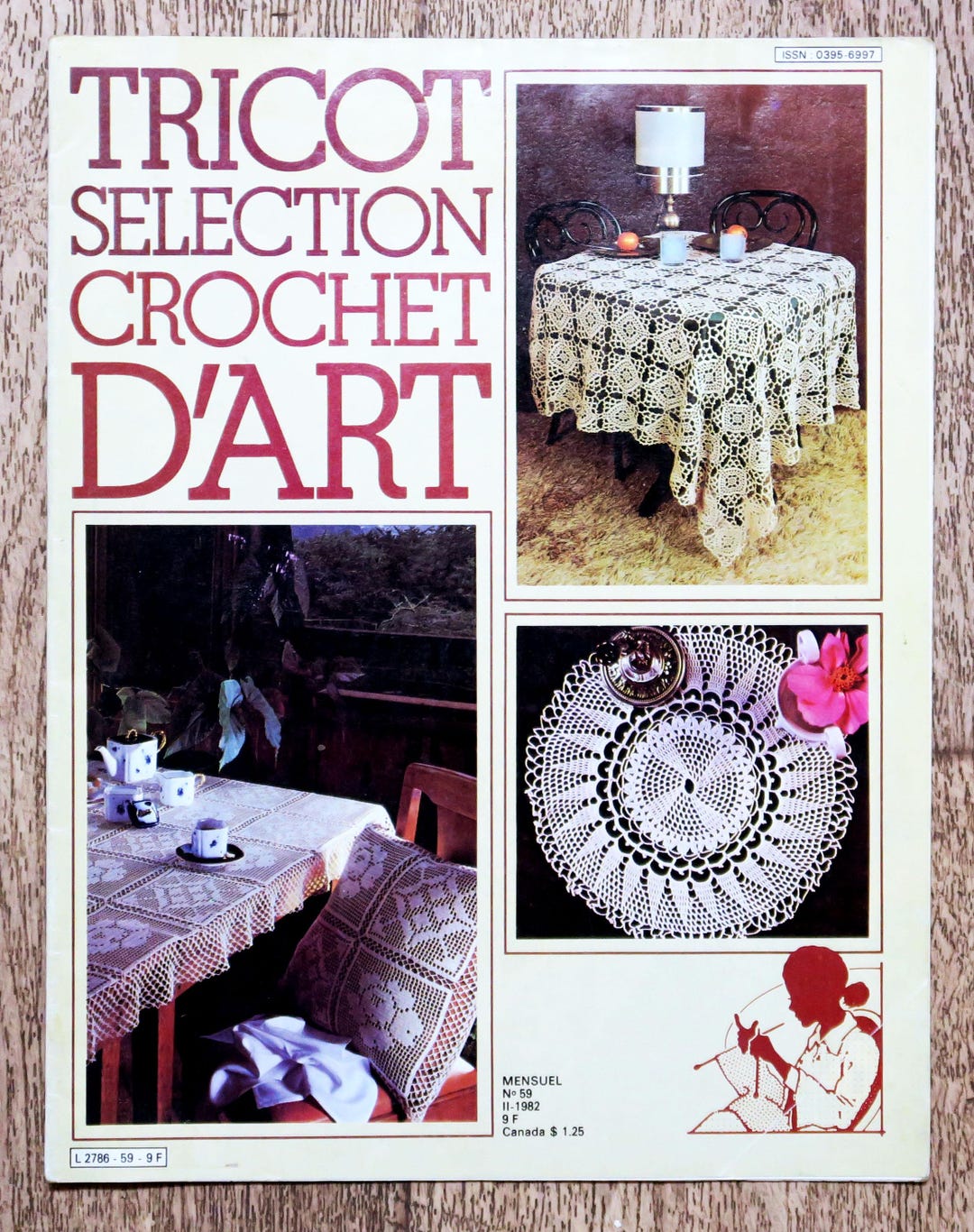 Knitting Magazine Crochet Art Selection 59, Crochet Magazine, Crochet ...