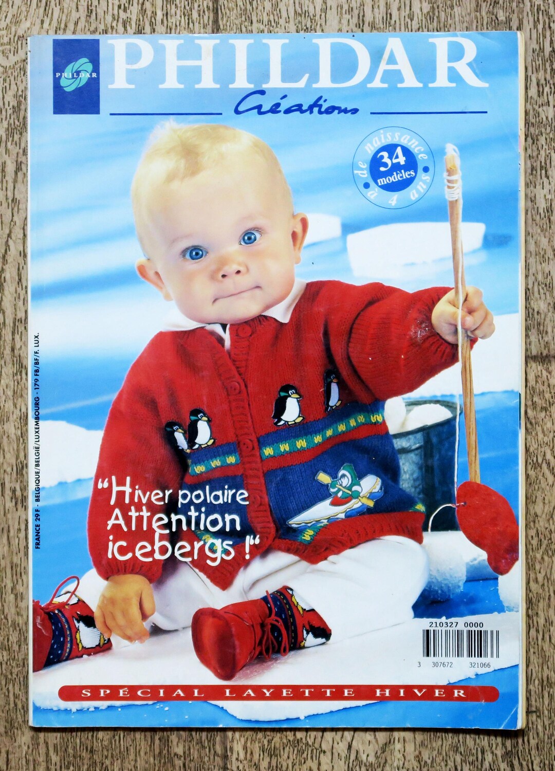 Phildar Magazine 327 / Winter Layette, Phildar Catalog, Knitting ...