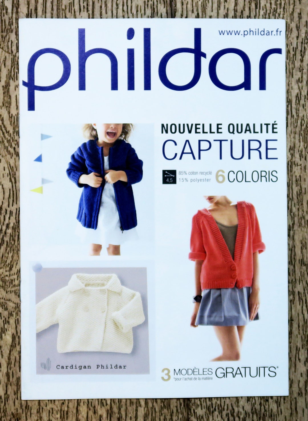 Phildar Mini Magazine / Capture Quality, Knitting Catalog, Knitting ...