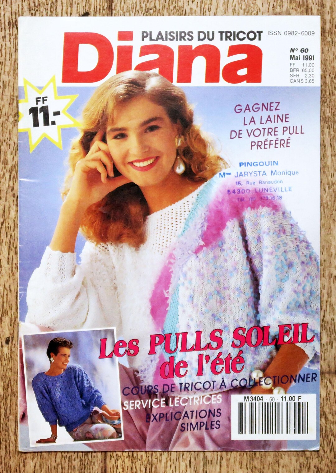 Diana Knitting Magazine Knitting Pleasures 60, Knitting Catalog ...