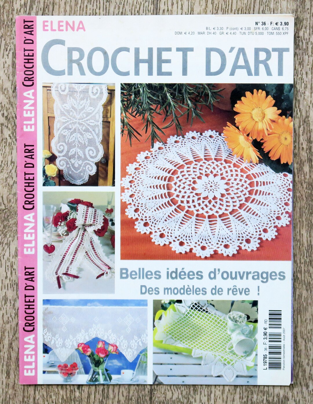 Elena Crochet Art Magazine 36, Crochet Magazine, Crochet Catalog ...