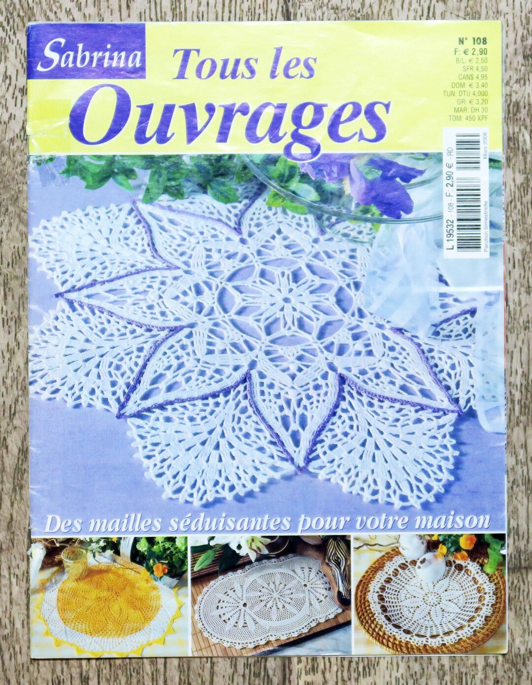 Sabrina Magazine All Works 108, Crochet Magazine, Crochet Pattern ...