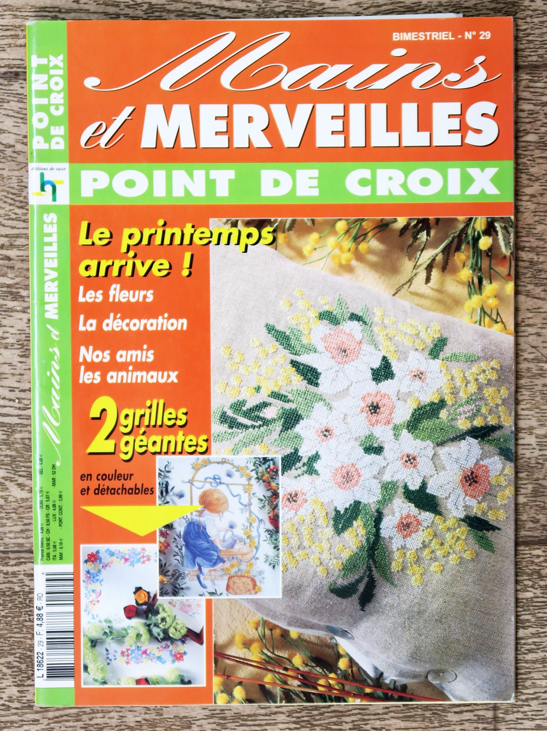 Mains Et Merveilles 29 Magazine, Embroidery Magazine, Cross Stitch ...