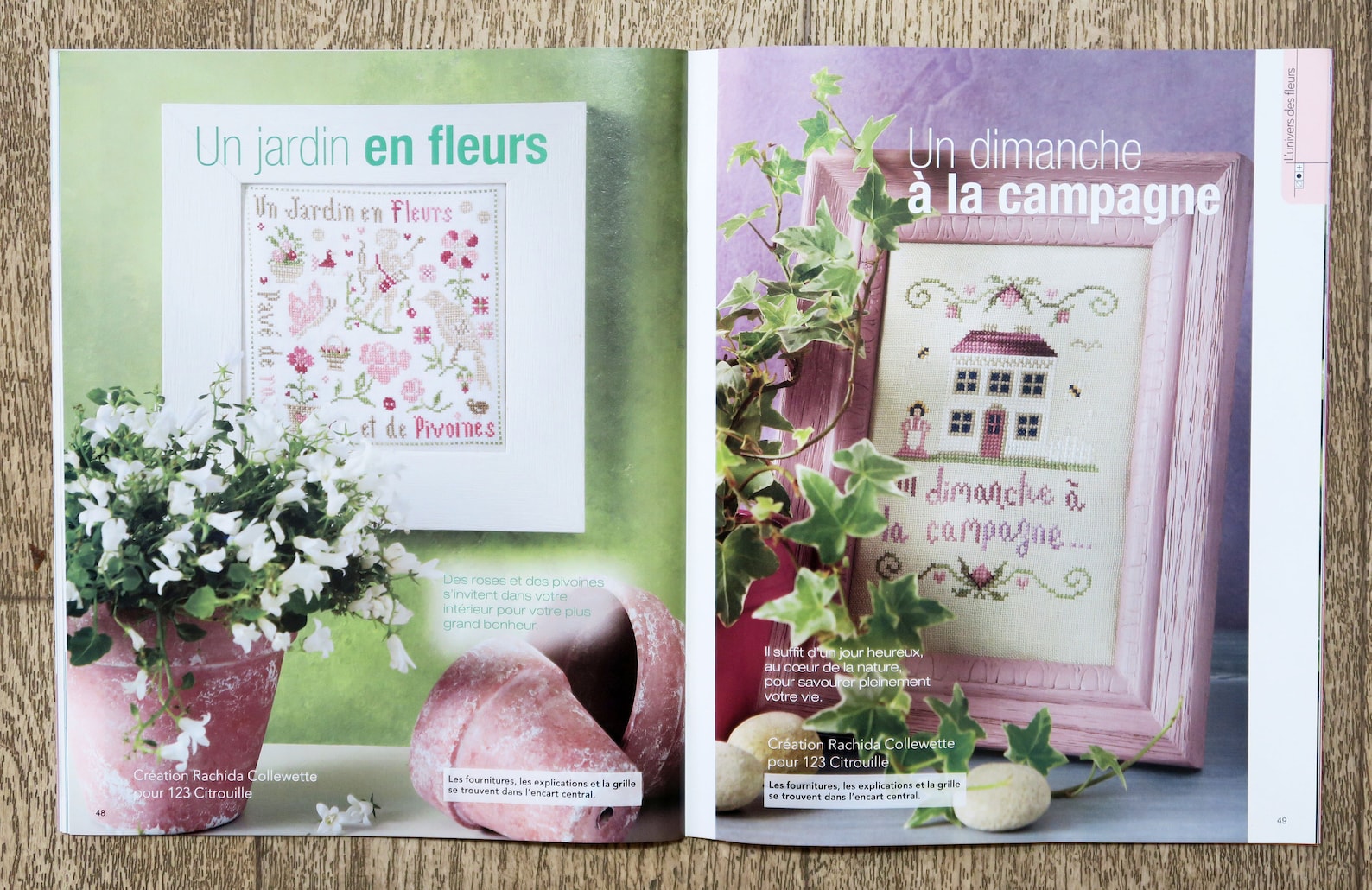 Mains Et Merveilles Magazine / Cross Stitch 90, Embroidery Magazine ...