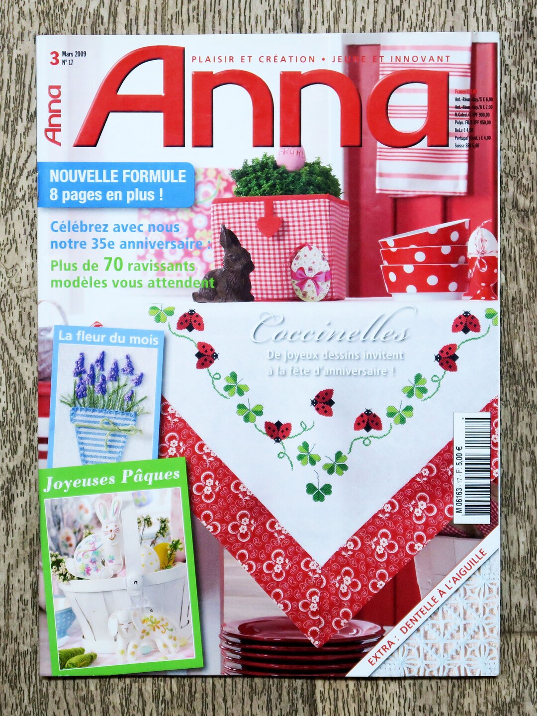Anna Burda Magazine Manual Works 03/2009, Burda Magazine, Embroidery ...