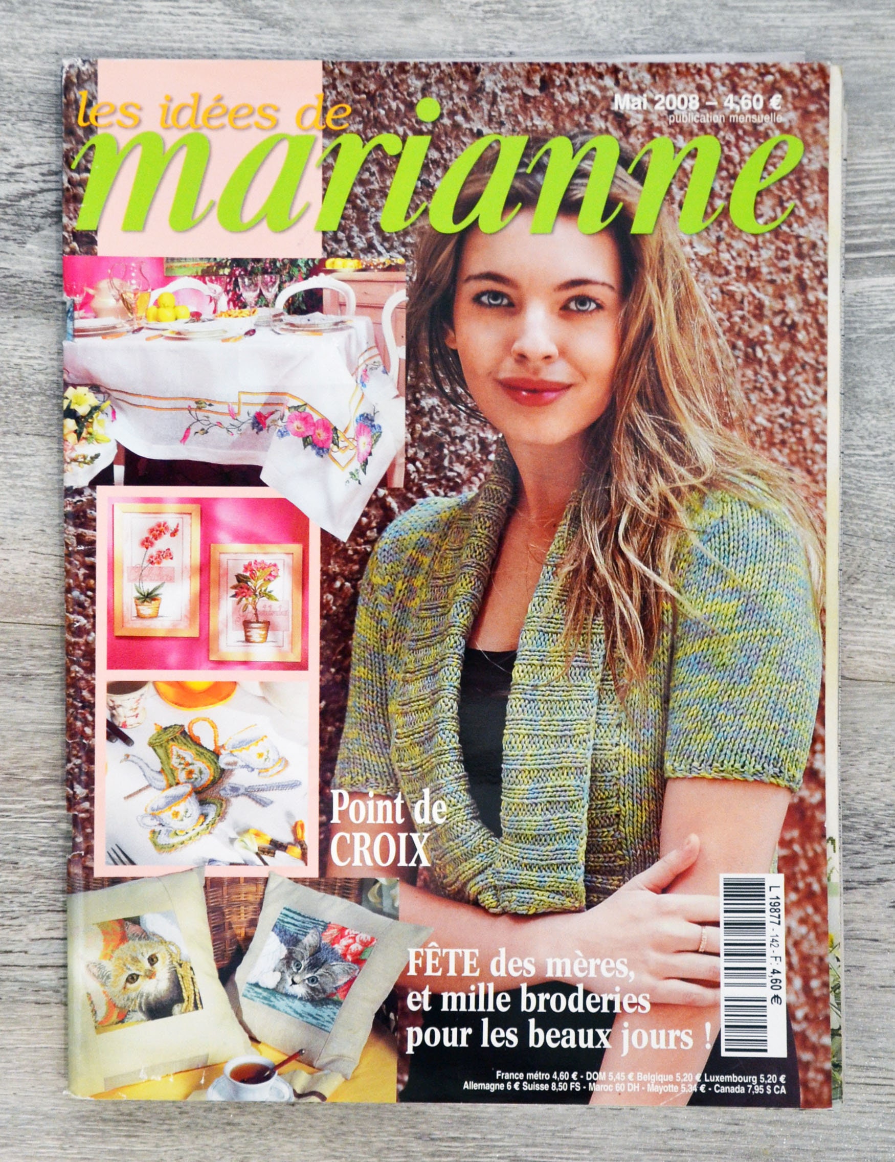 Embroidery Craft Supplies & Tools Sewing & Fiber Magazine Les idées de Marianne / February 2004 ...