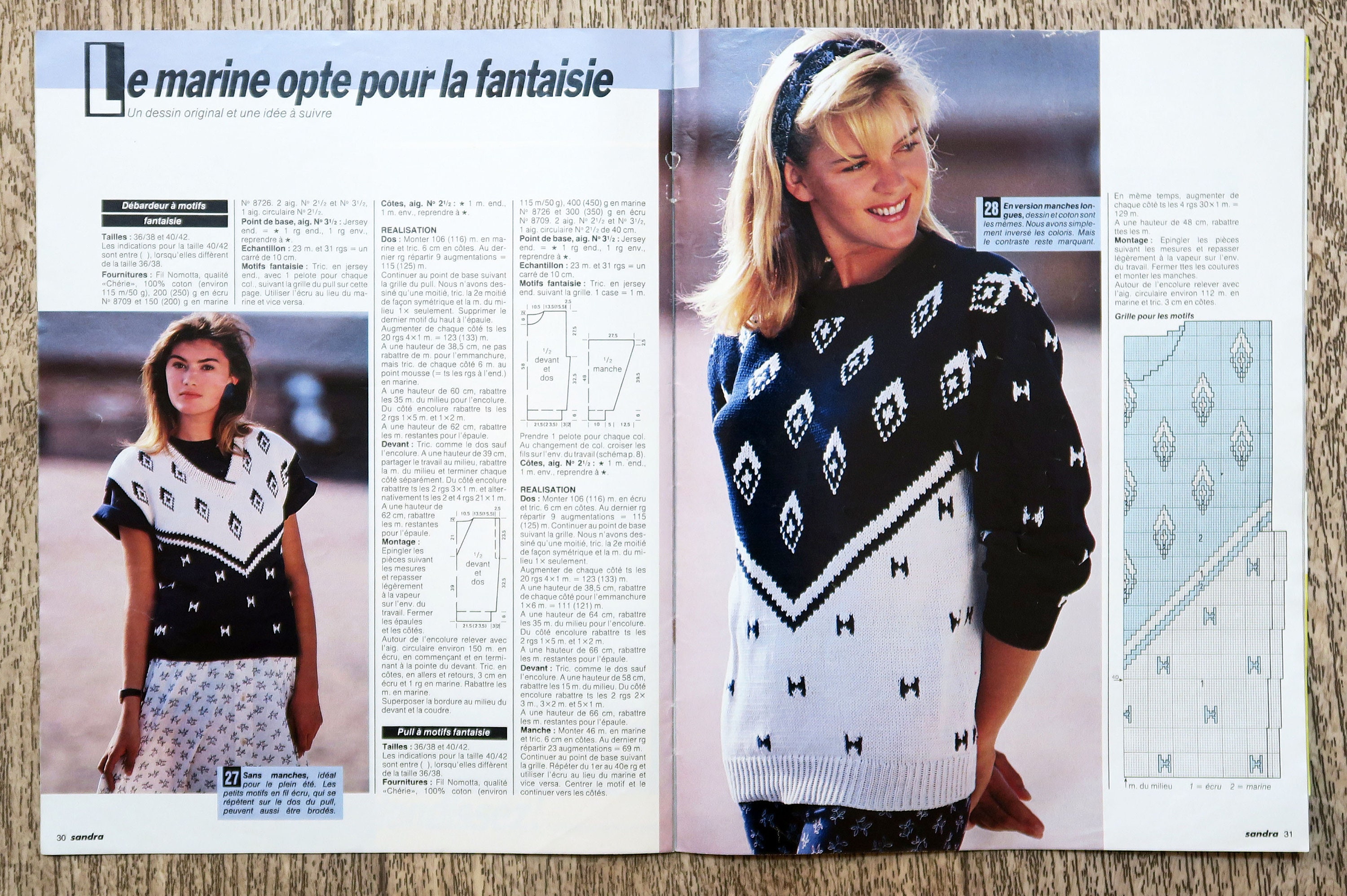 Sandra 46 Knitting Magazine / May 1988, Knitting Magazine, Knitting ...
