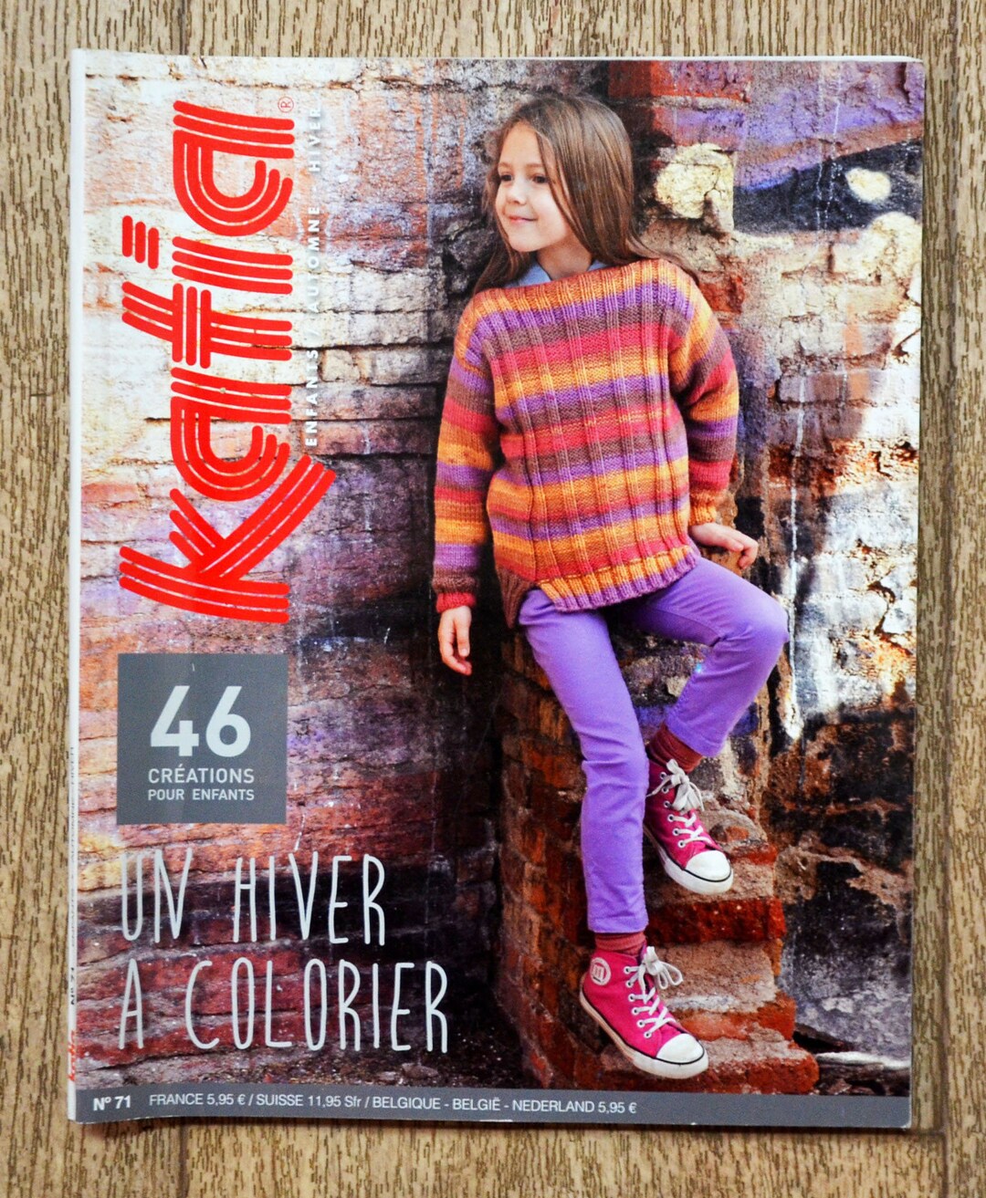 Katia Knitting Magazine 71 Children's / Winter, Knitting Catalog ...