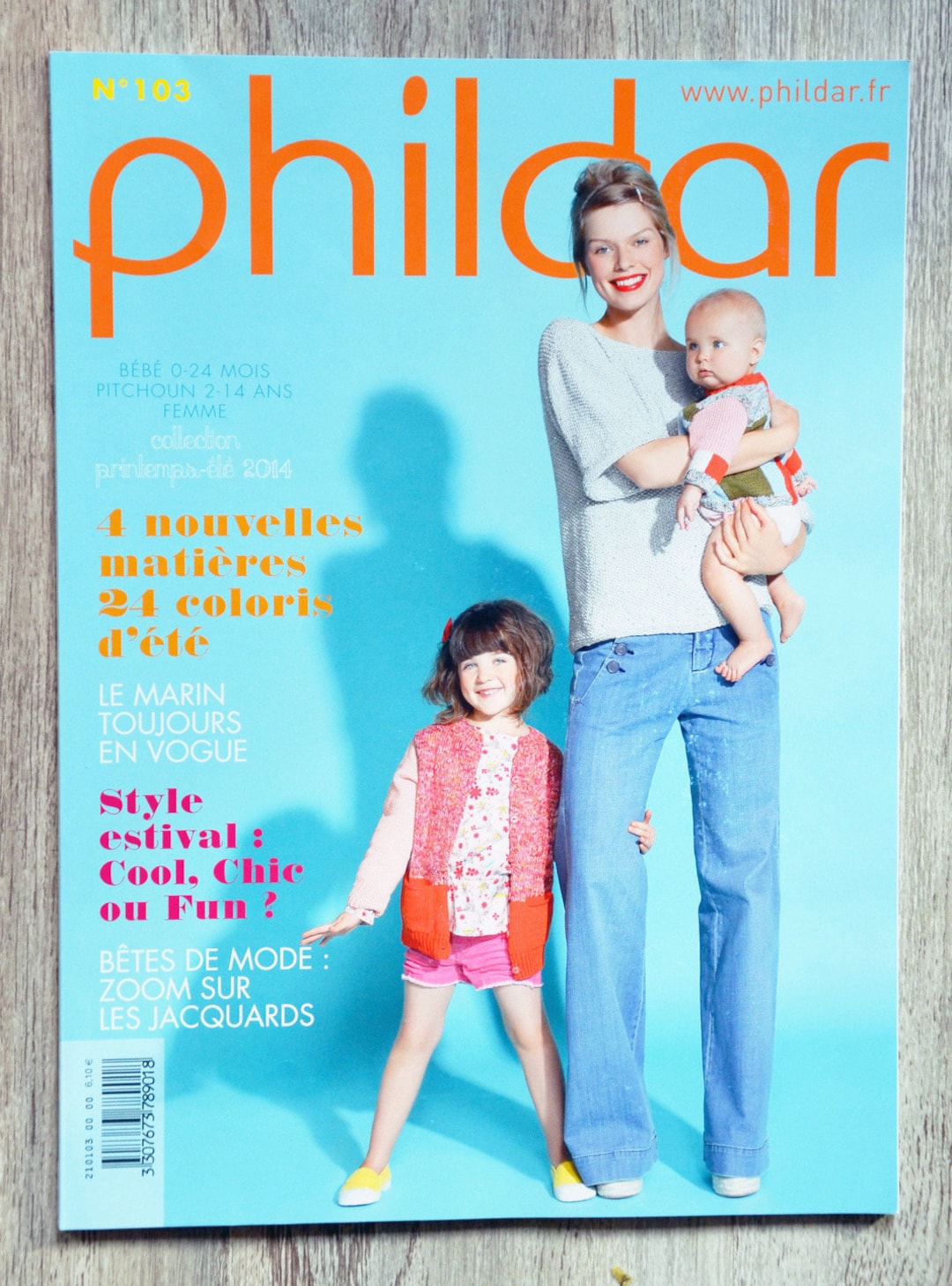 Laddie 103 Phildar Magazine Spring 2014 knit - Etsy