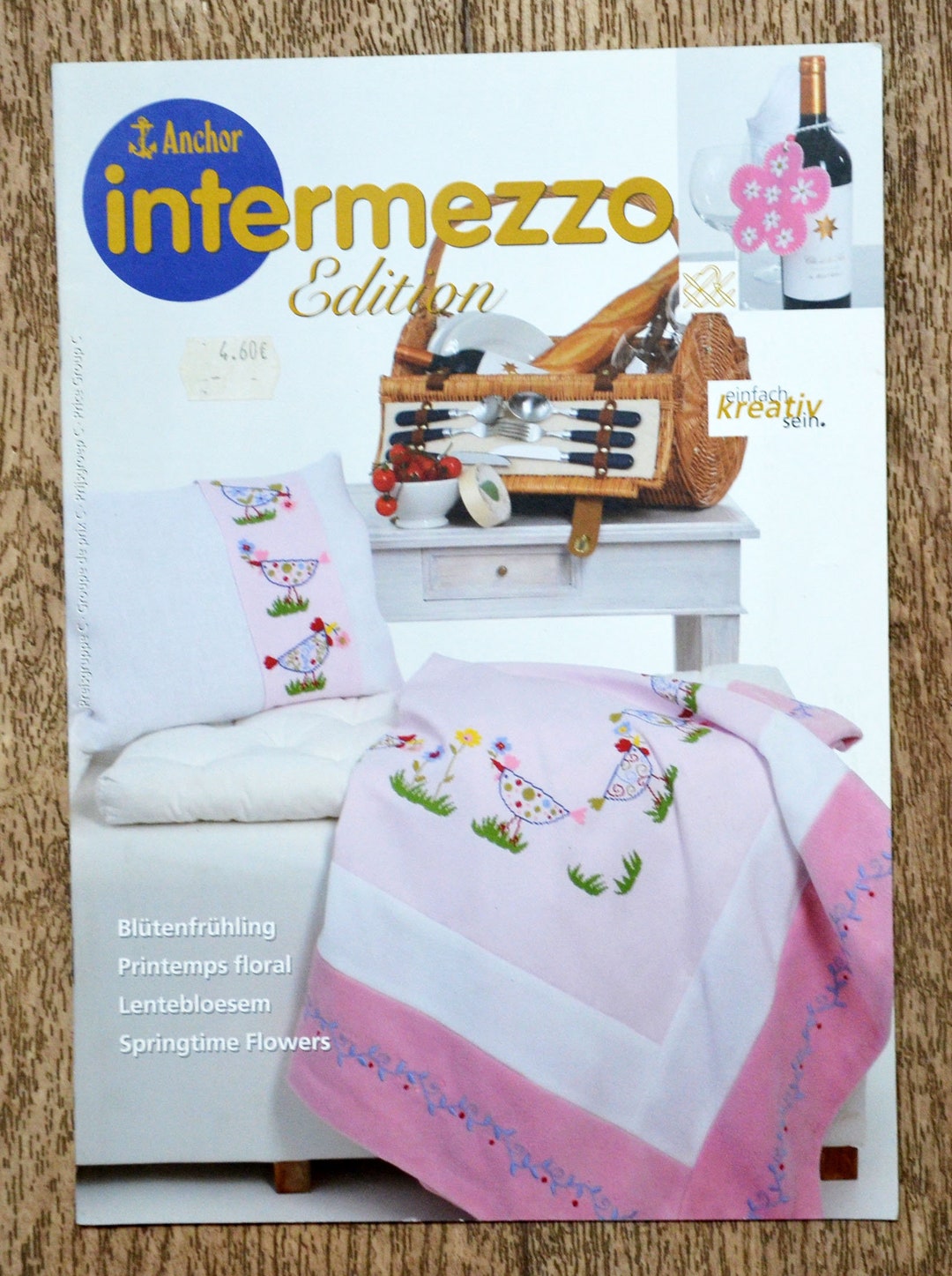 Intermezzo / Floral Spring Booklet Embroidery Grid Cross - Etsy
