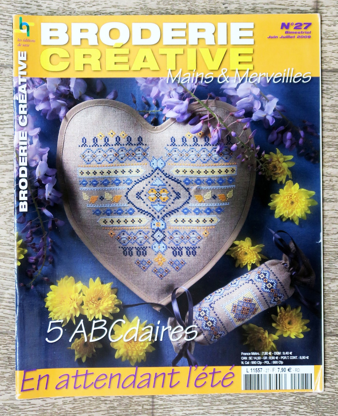Mains Et Merveilles Magazine / Creative Embroidery 27, Embroidery ...