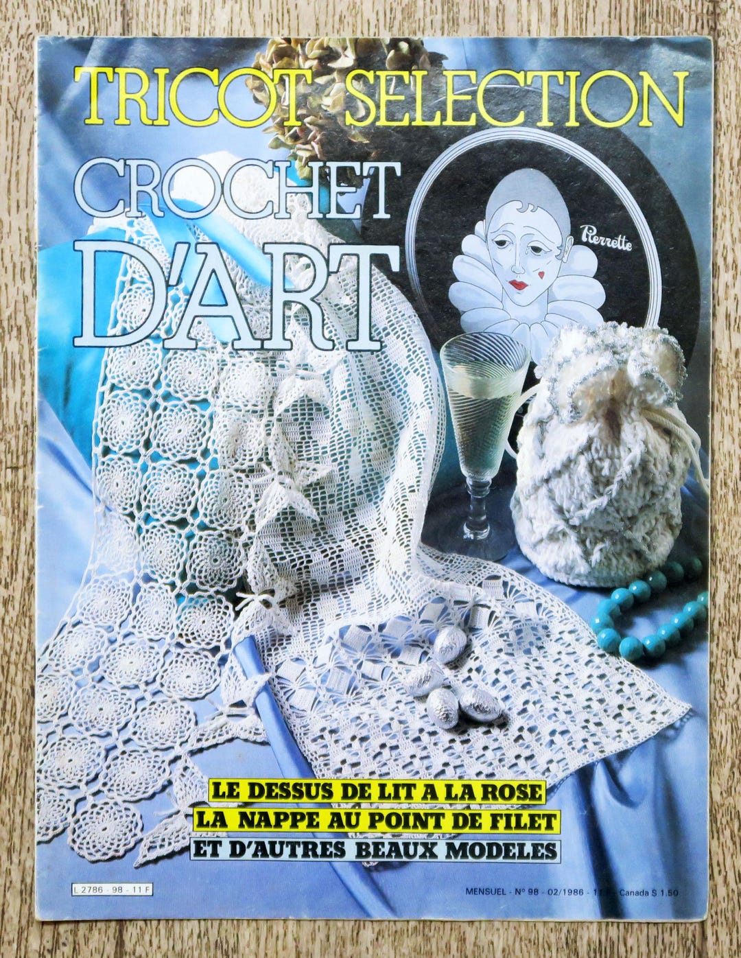 Knitting Magazine Art Crochet Selection 98, Crochet Magazine, Crochet ...
