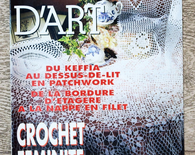 Magazine Tricot Selection / Crochet D'art 201, Crochet Catalog, Crochet ...