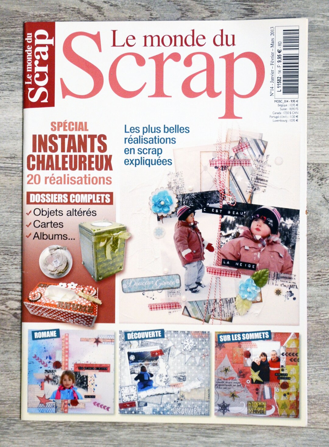 Scrap 14 World Magazine / Special Moments, Journal, Scrapbook, Family ...