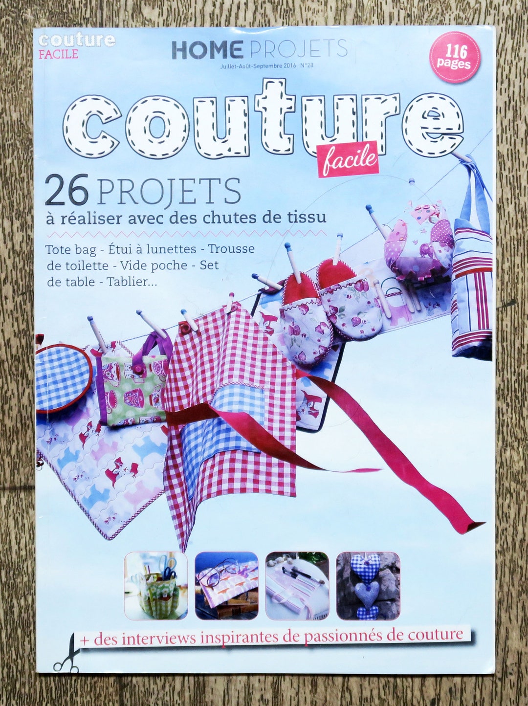 Magazine Home Projects 28 / 26 Projects to Make With Fabric Scraps ...