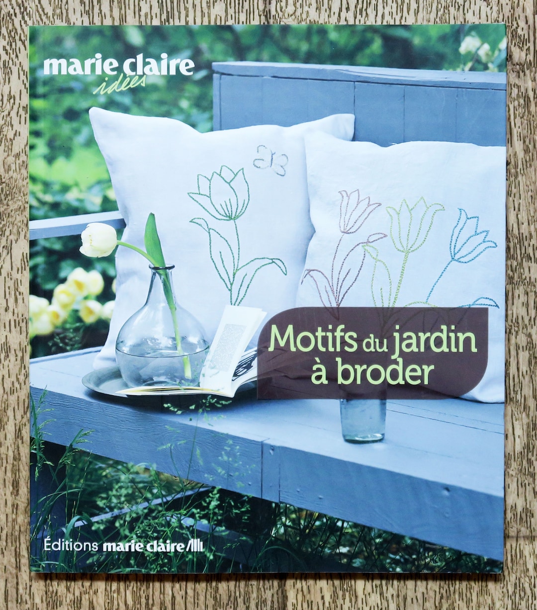 Book Garden Motifs to Embroider, Embroidery Book, Cross Stitch ...