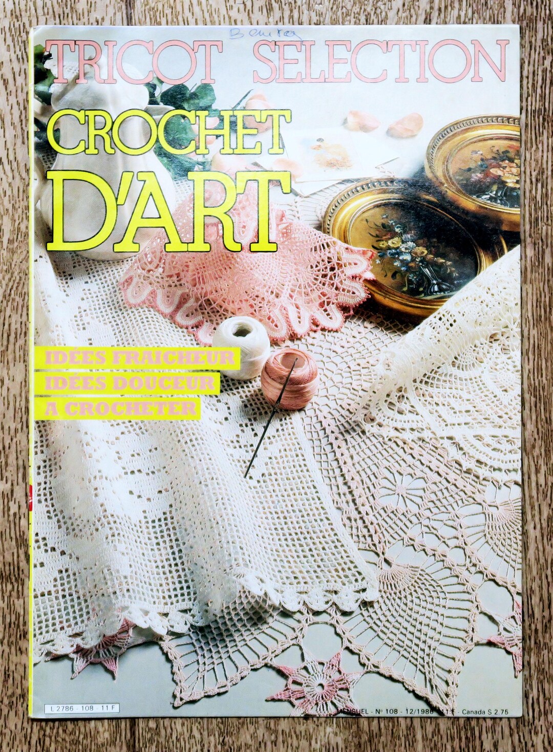 Knitting Magazine Art Crochet Selection 108, Crochet Magazine, Crochet ...