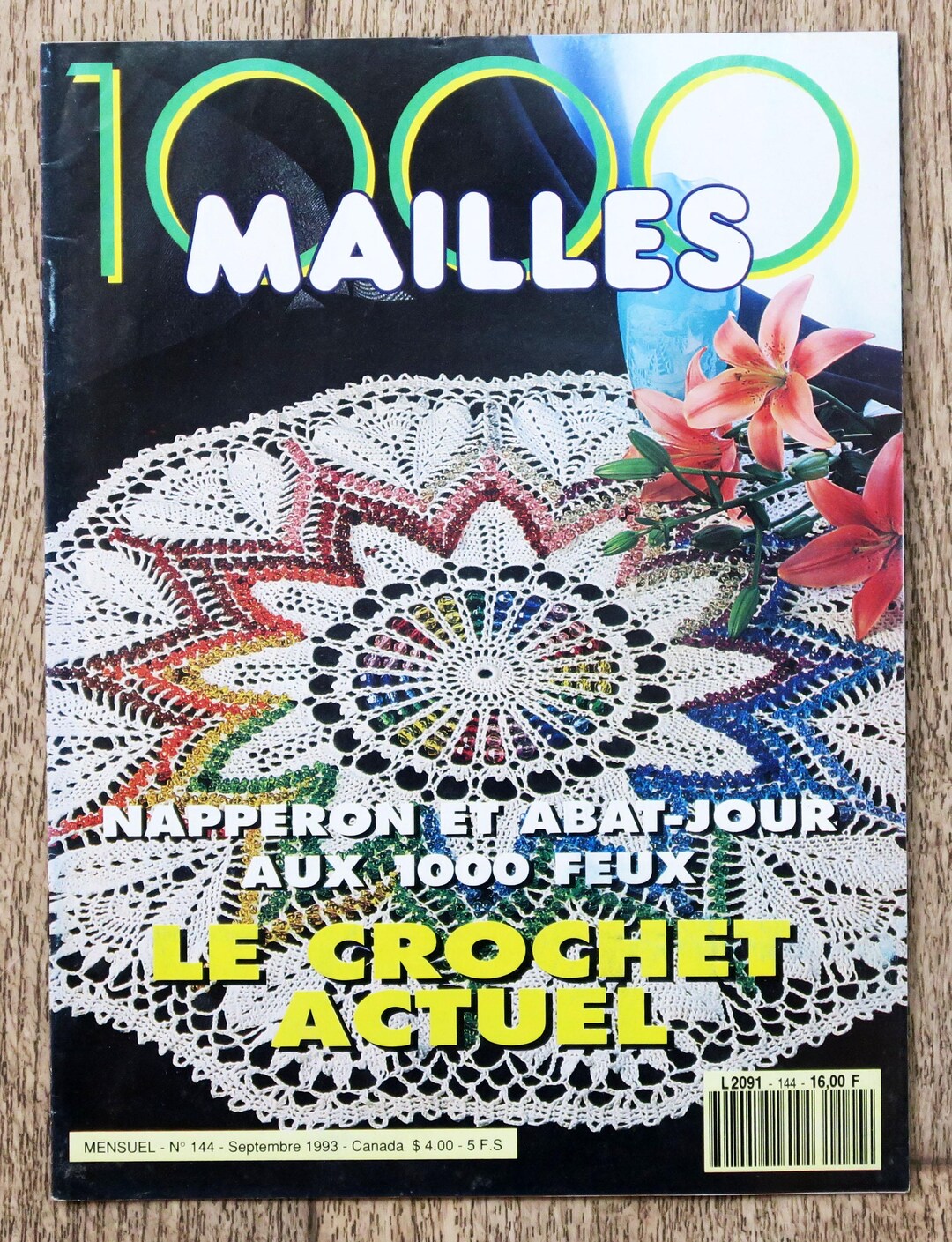 1000 Mailles 144 Magazine, Crochet Catalog, Crochet Magazine, Crochet ...