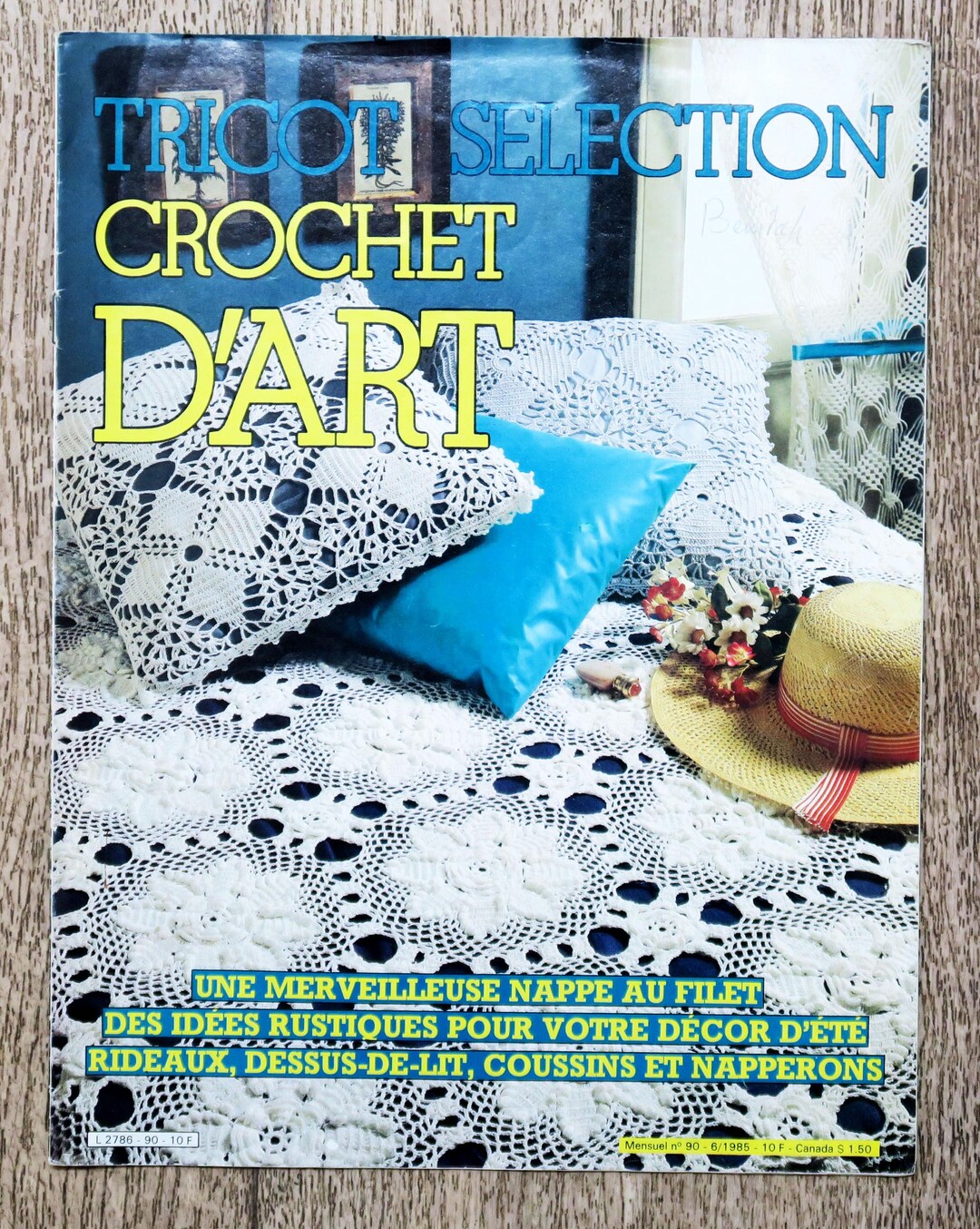 Knitting Magazine Crochet Art Selection 90, Crochet Magazine, Crochet ...