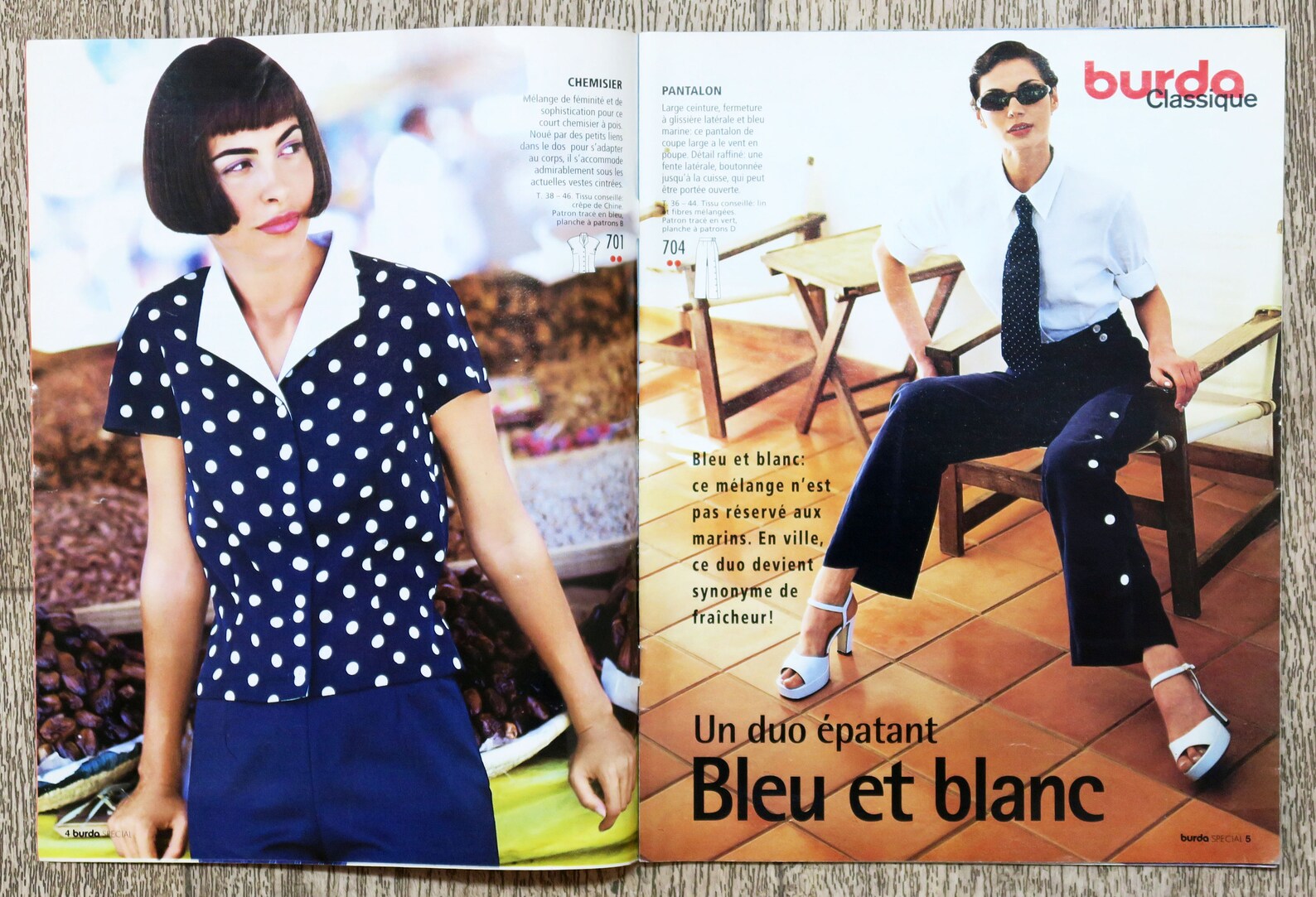 Burda Magazine Special for Blouses, Skirts, Pants E526, Sewing Pattern ...