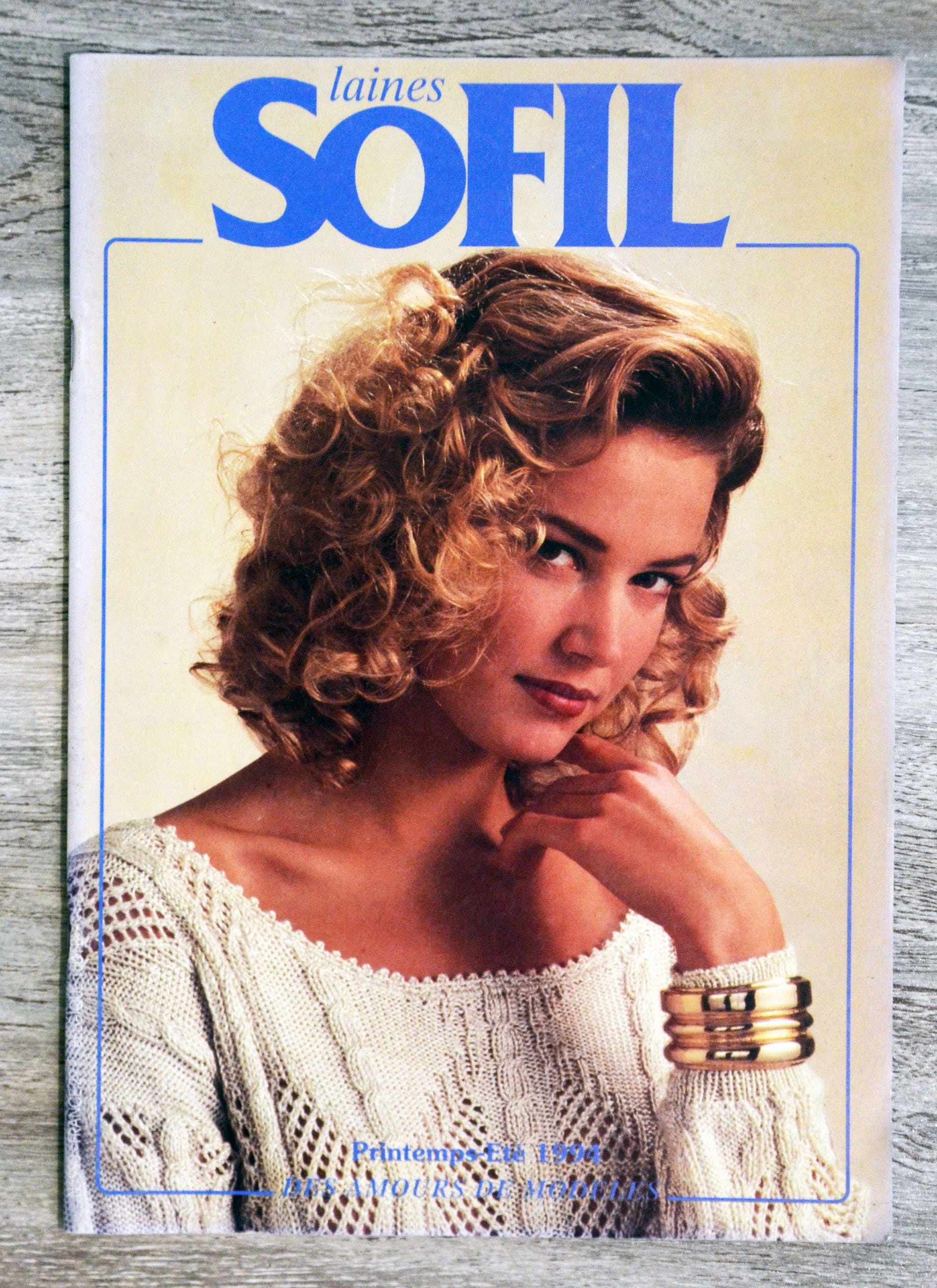 Sofil knitting magazine / Primavera-verano 1994 catálogo de - Etsy España