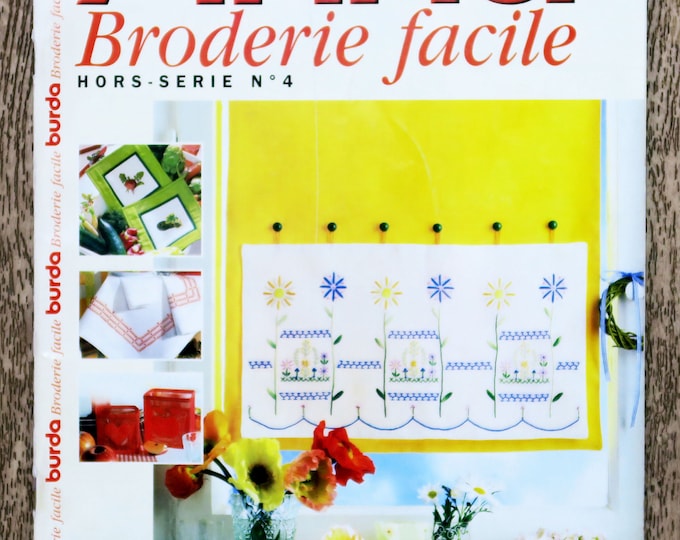 Anna Burda Magazine Manual Works HS / Easy Embroidery, Burda Magazine ...