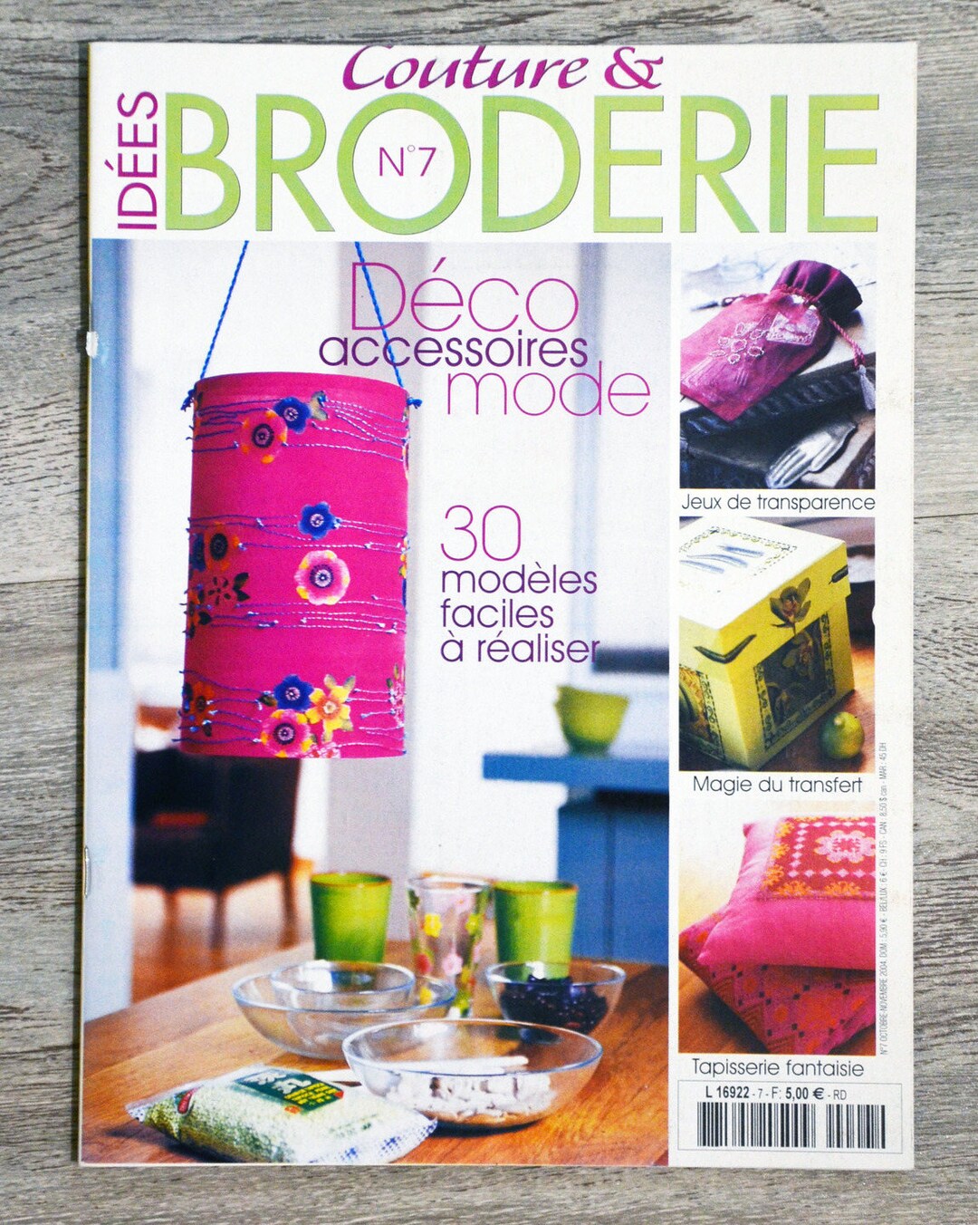 Magazine Idées Couture & broderie 7 magazine couture - Etsy 日本
