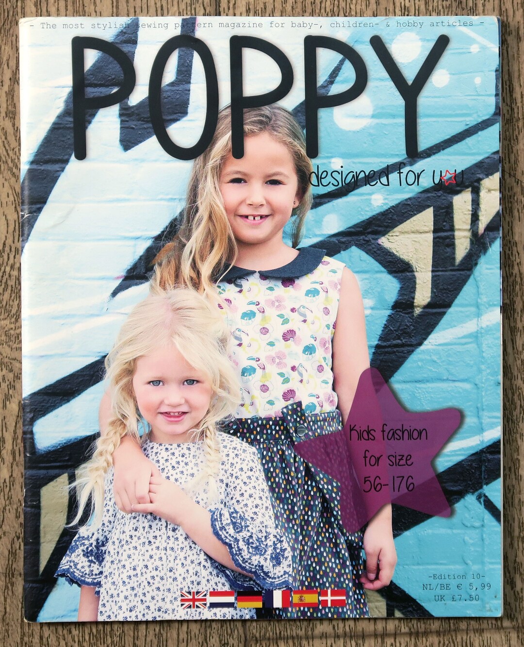 Poppy 10 Sewing Magazine, Sewing Pattern, Children's Sewing, Pattern ...