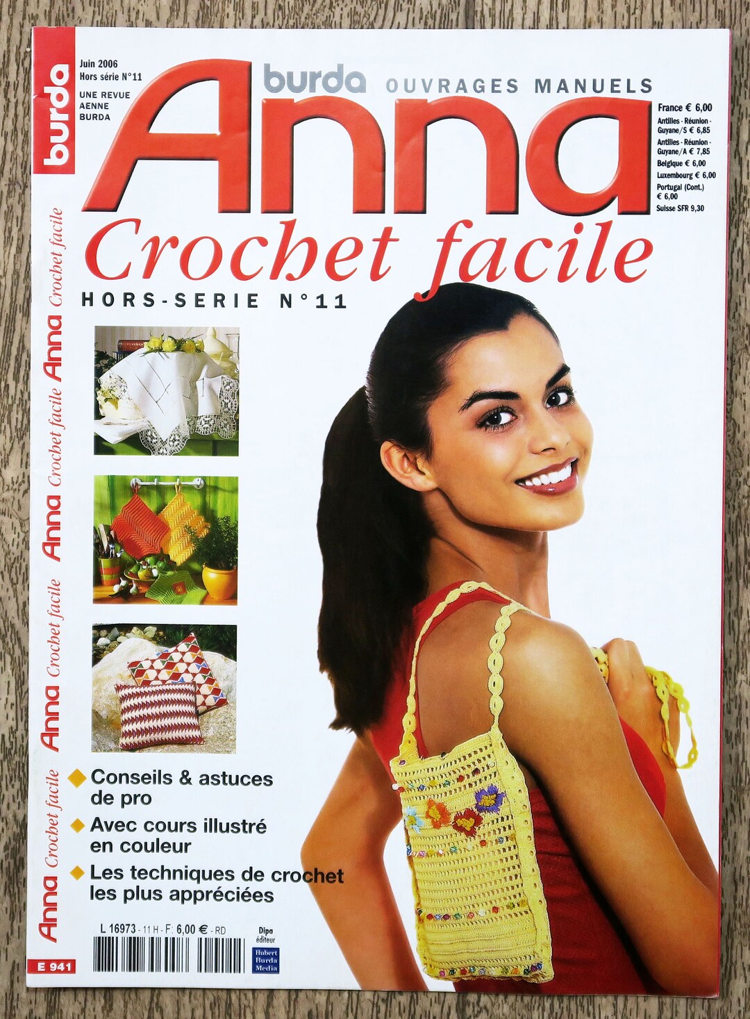 Anna Burda Magazine Manual Works HS / Easy Crochet, Burda Magazine ...