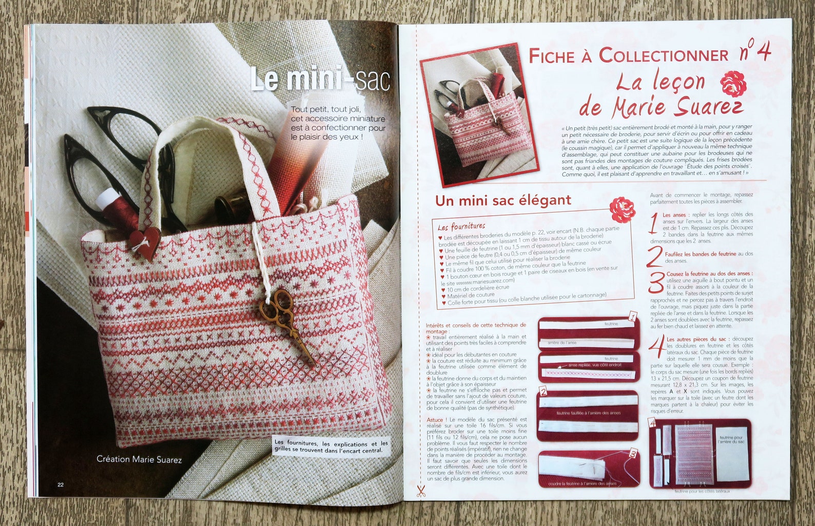 Mains Et Merveilles Magazine / Cross Stitch 90, Embroidery Magazine ...