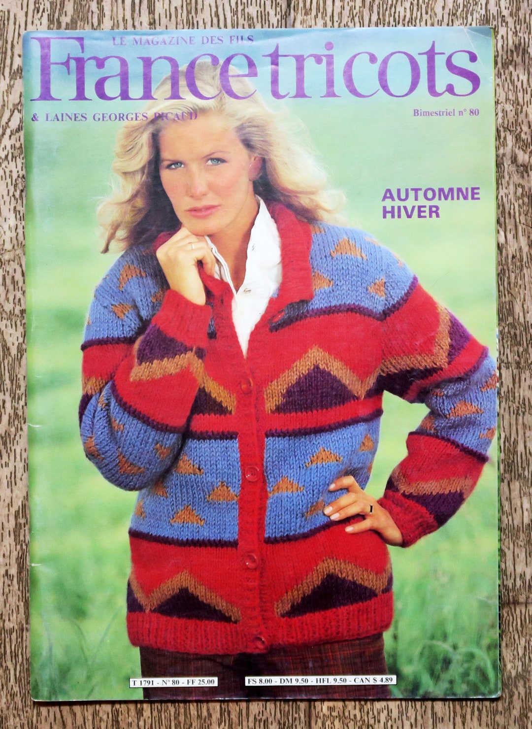 France Tricots 80 Magazine, Knitting Magazine, Knitting Catalog ...