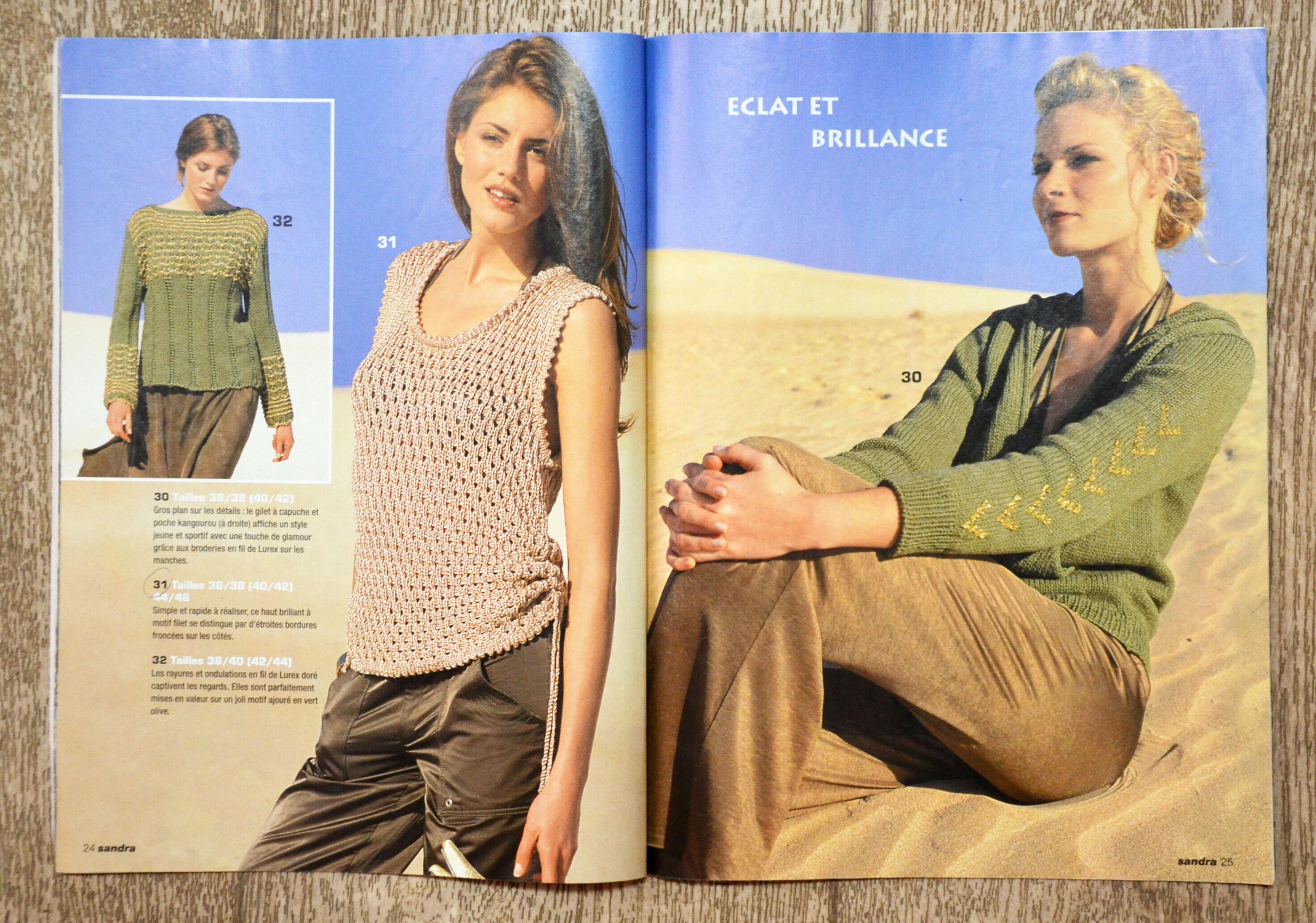 Magazine Sandra 235 / juni-juli 2004 breimagazine - Etsy Nederland