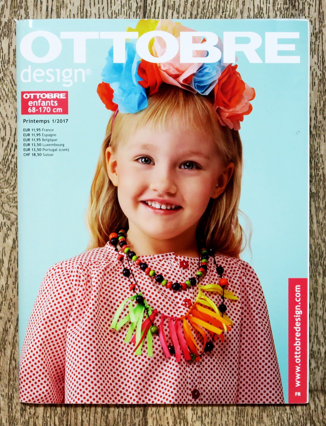Magazine Ottobre design enfants hiver 1/2017, magazine couture, patron ...