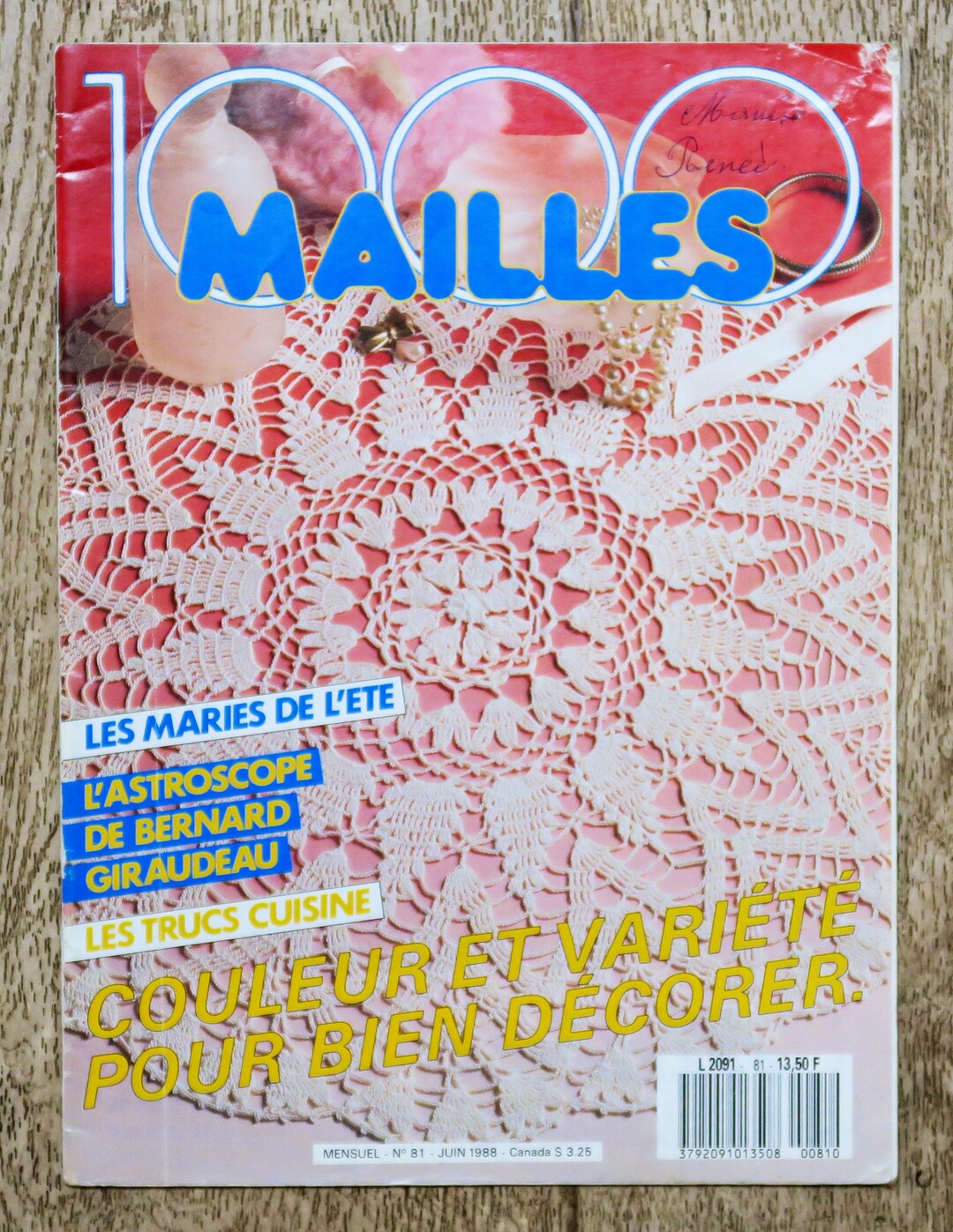 1000 Mailles 81 Magazine, Crochet Catalog, Crochet Magazine, Crochet ...
