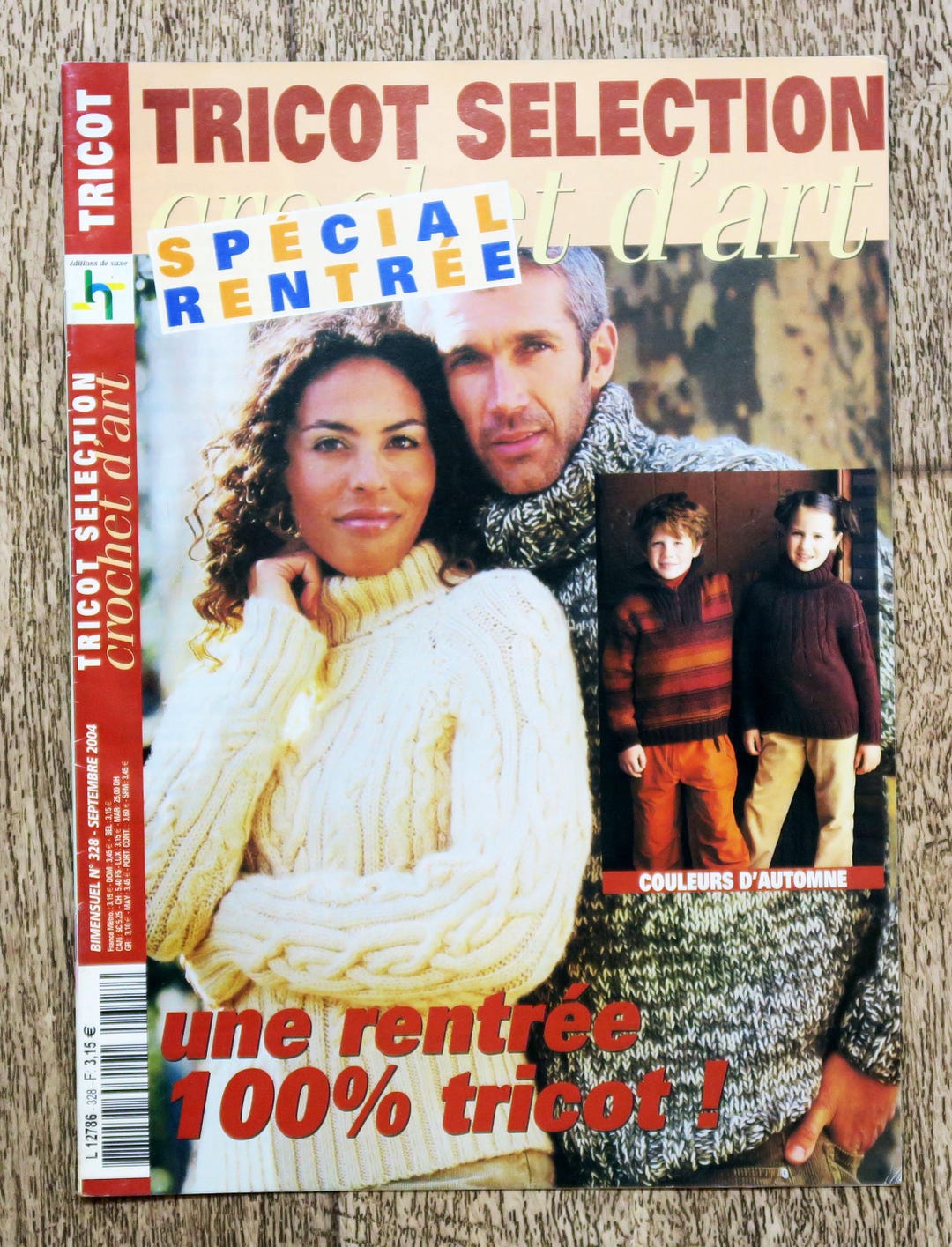 Magazine Tricot Selection / Crochet D'art 328, Knitting Magazine ...