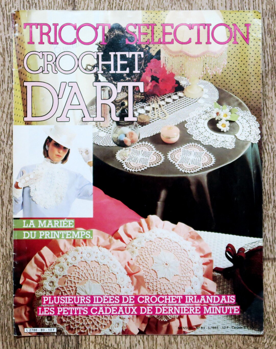 Knitting Magazine Art Crochet Selection 89, Crochet Magazine, Crochet ...