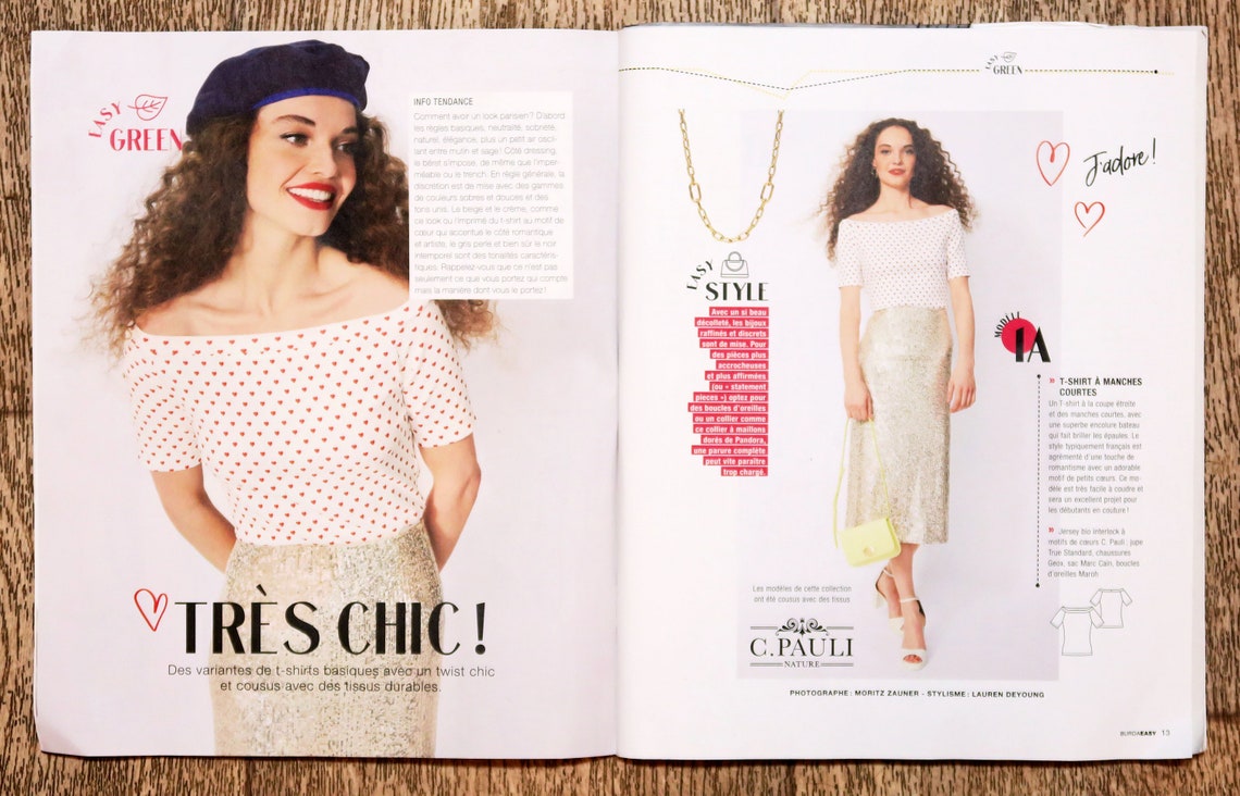 Burda Easy Magazine 3/2024 / May-june, Sewing Magazine, Sewing Pattern ...