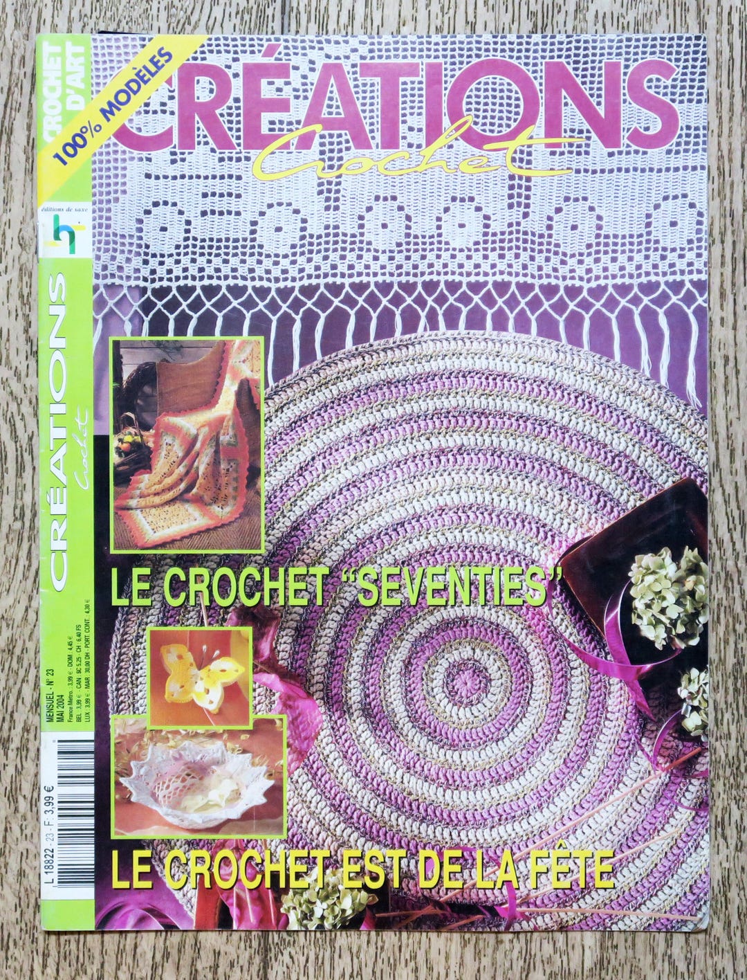 Crochet Creations Magazine 23 / Seventies Crochet, Crochet Catalog ...