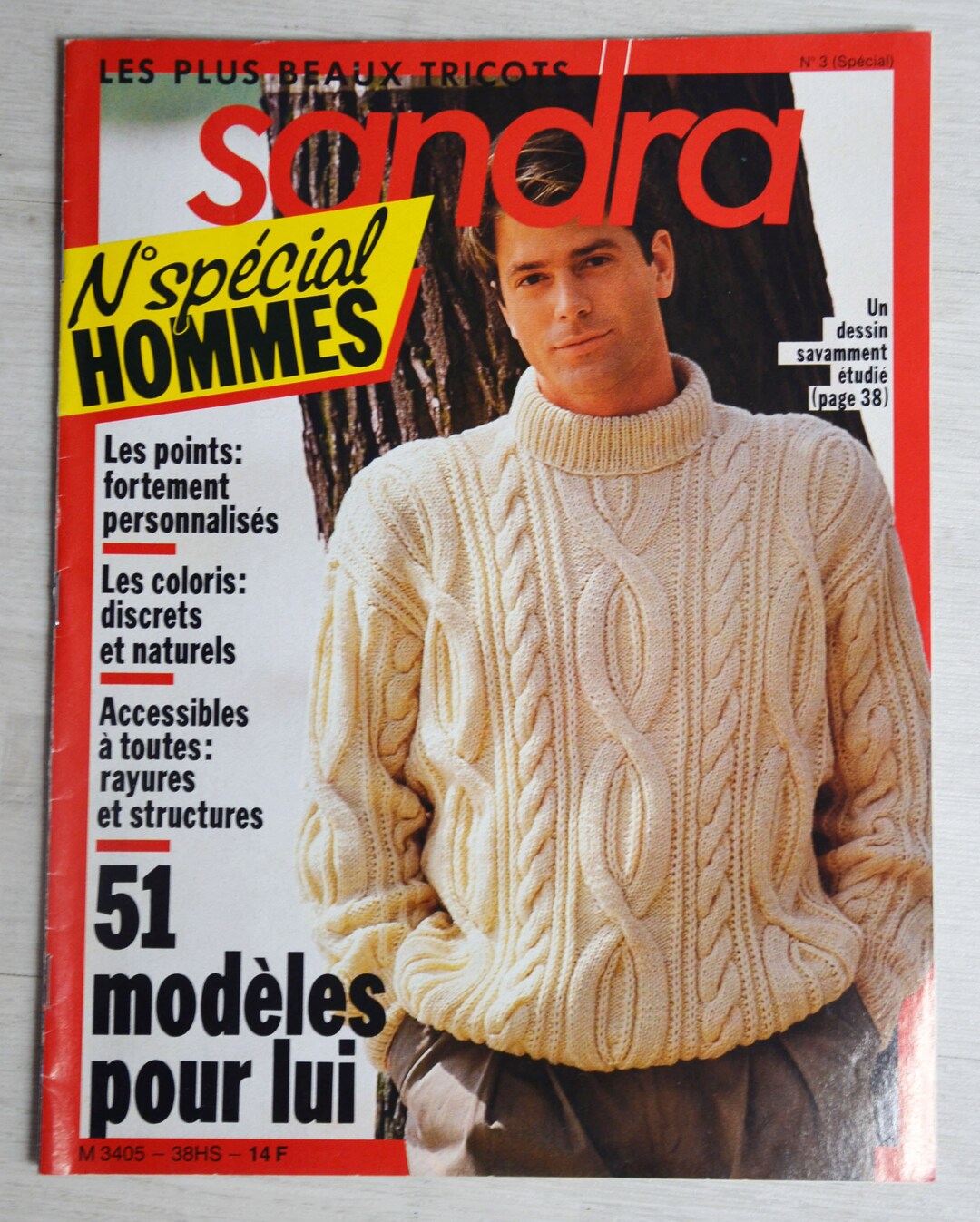 Sandra Knitting Magazine Special Men's Issues 3, Knitting Catalog ...
