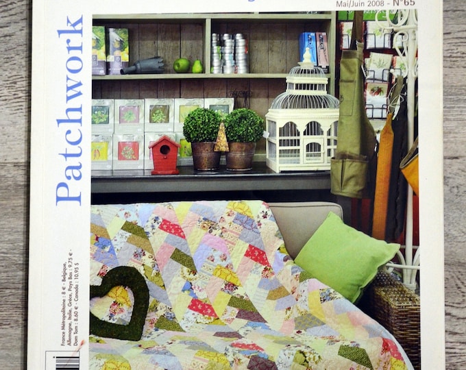 Quiltmania Magazine 65 / May-june 2008, Patchwork Magazine, Sewing ...