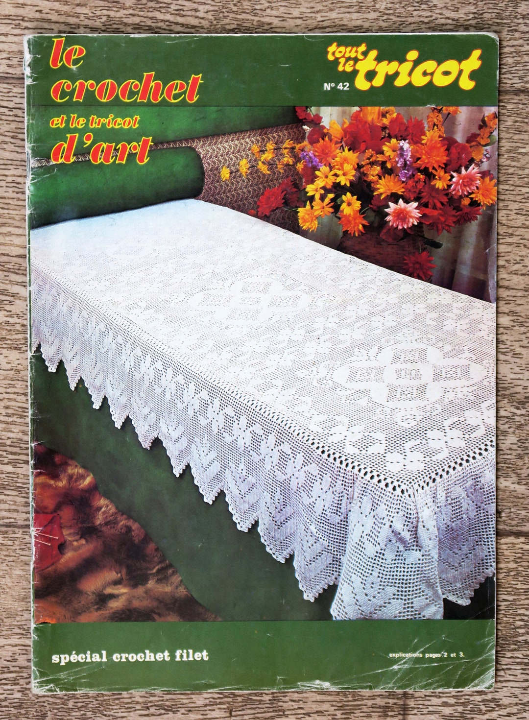 Magazine Tout Le Tricot / Crochet and Art Knitting 42, Crochet Magazine ...