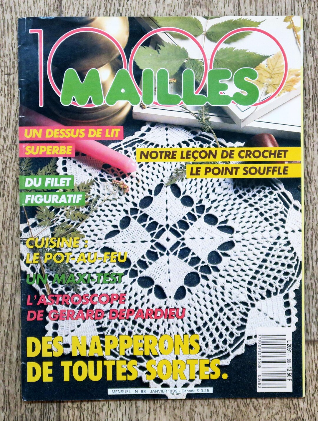 1000 Mailles Magazine 88, Crochet Catalog, Crochet Magazine, Crochet ...