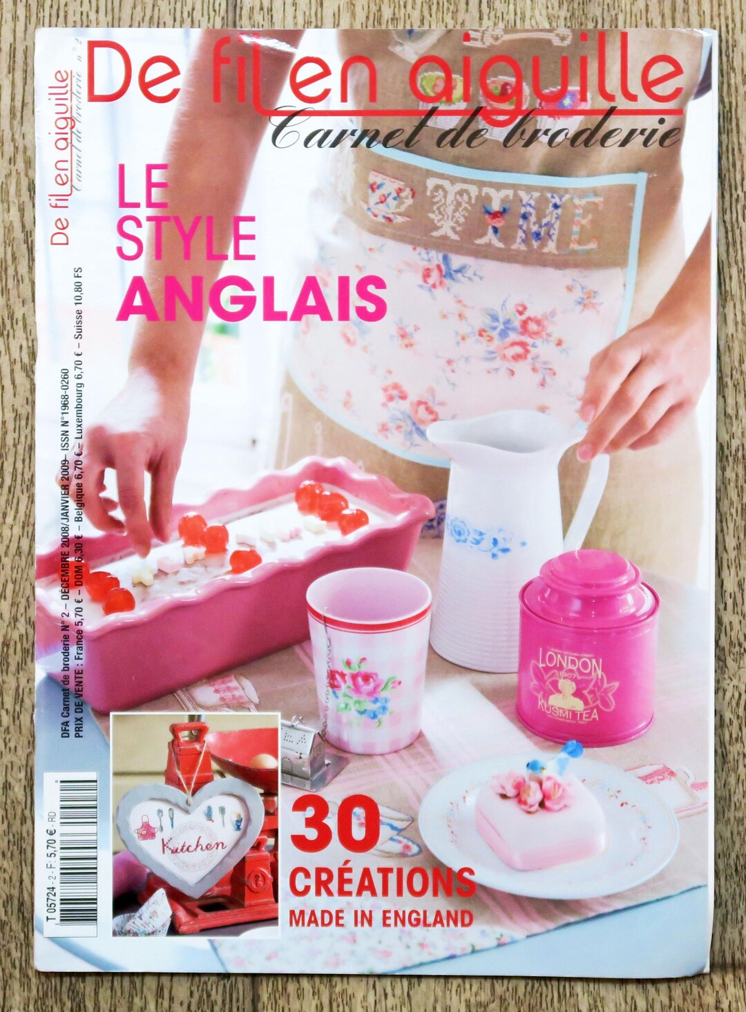 De Fil En Aiguille Magazine Embroidery Notebook 2 / the English Style ...