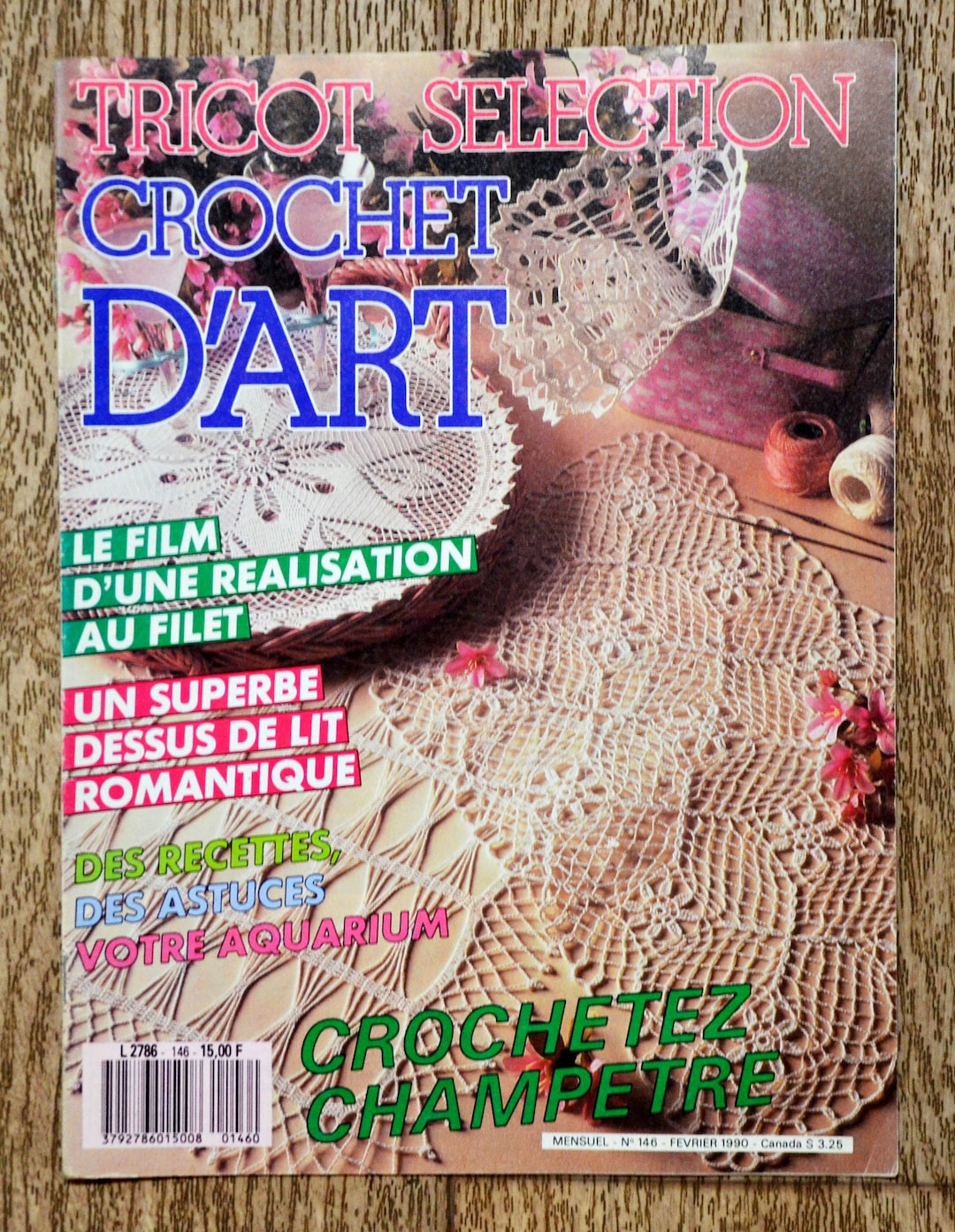Knitting Magazine Selection / Crochet Art 146, Crochet Magazine ...
