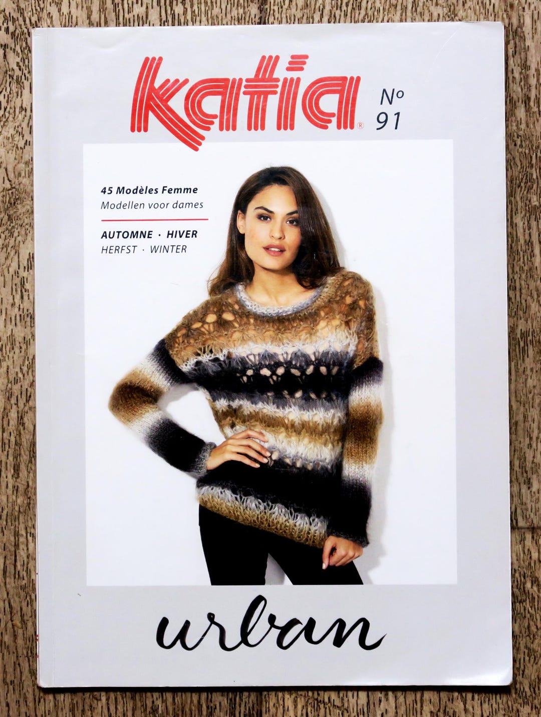Katia 91 Knitting Magazine / Autumn-winter, Knitting Catalog, Knitting ...